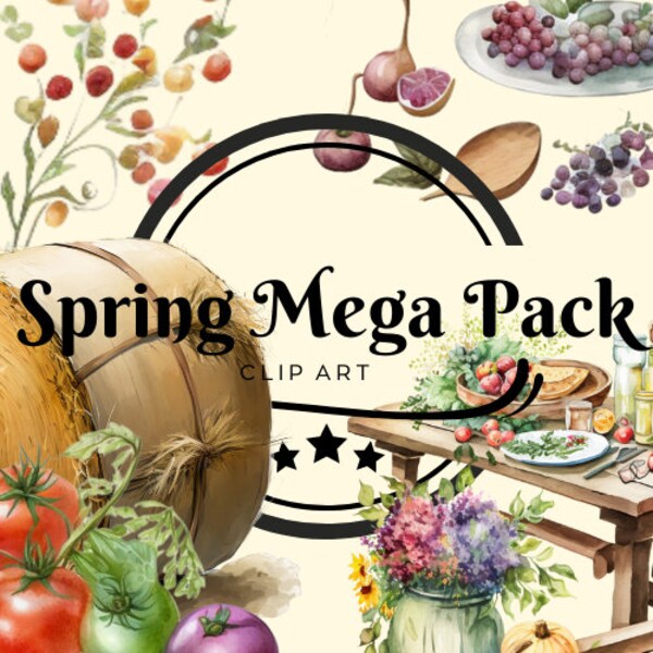 Spring Graphics - Etsy