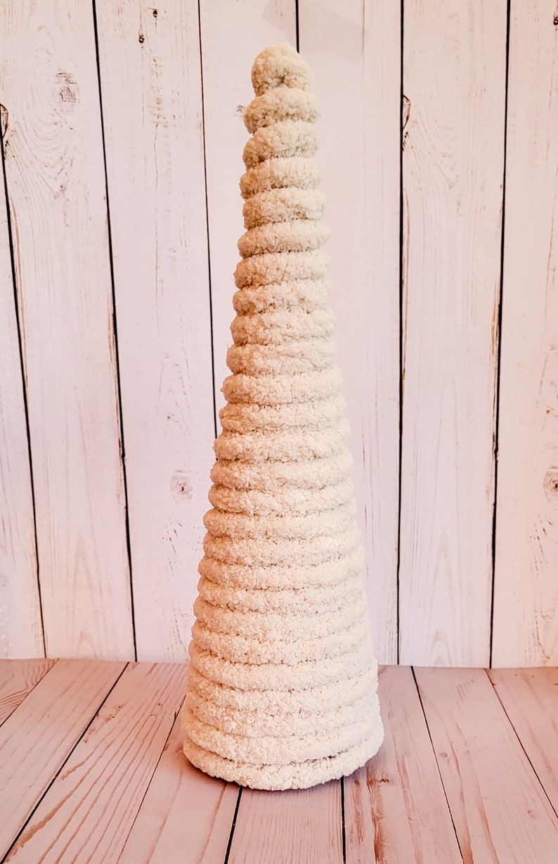 Yarn Tree, Cone Tree, Christmas Decor, Holiday Decor, Home Decor - Etsy