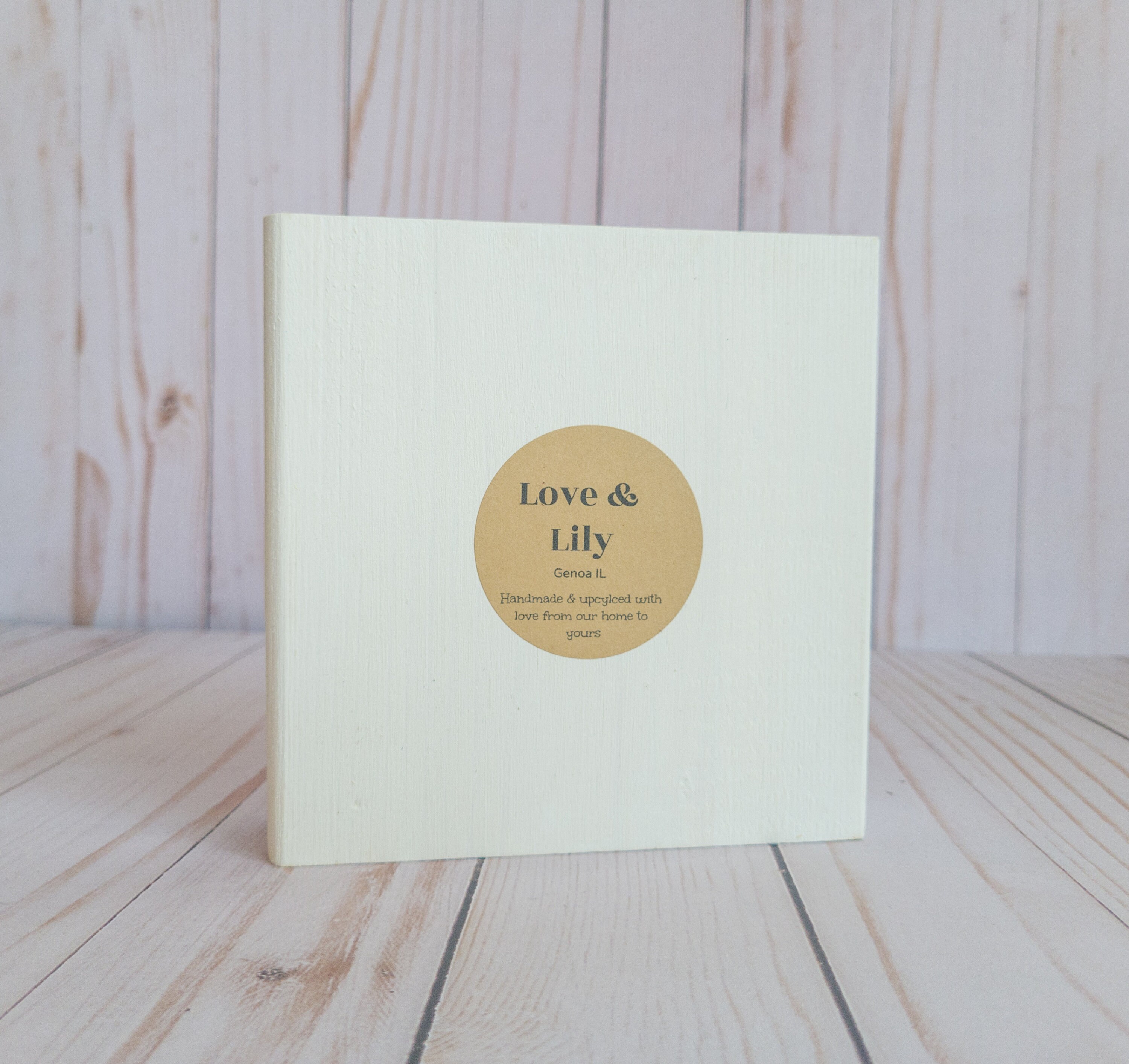 Rustic American Flag Wooden Block Sign, Country and Farmhouse Decor ...