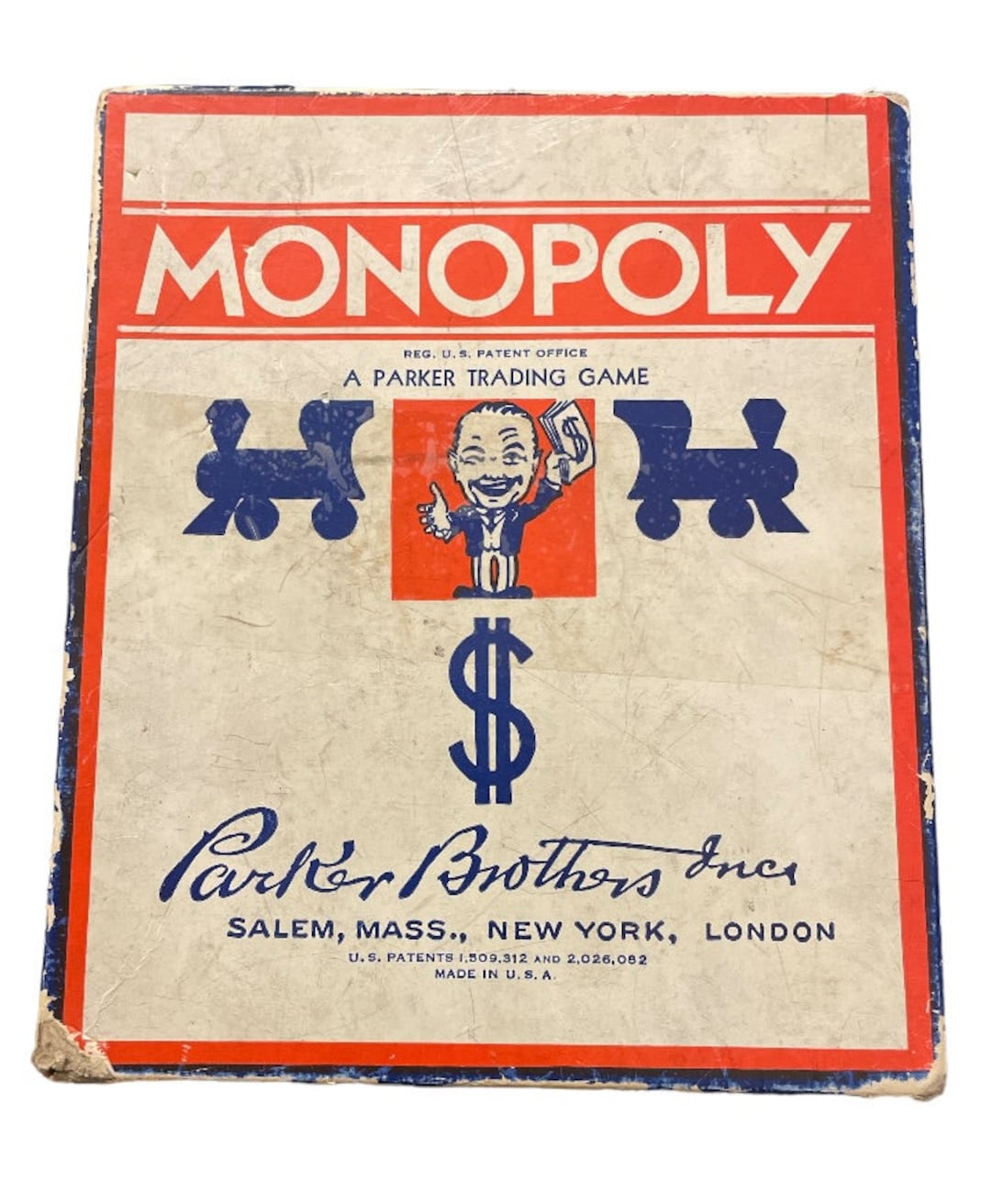 1940s Monopoly Board Game Without Board - Etsy