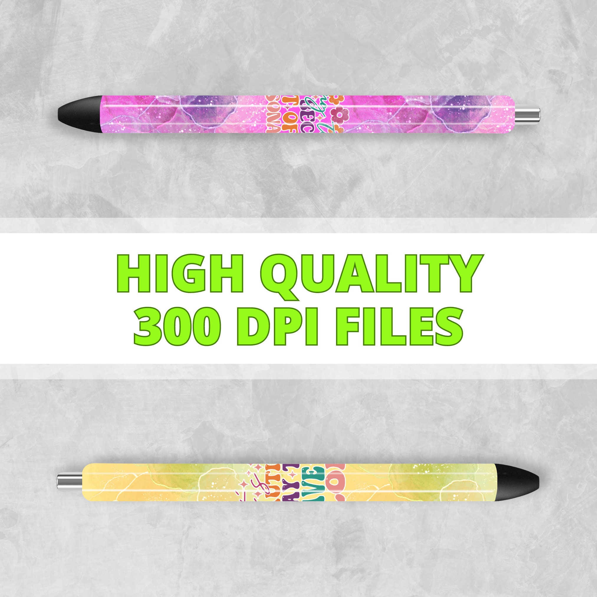 Set of 12 Groovy Pen Wraps, Pen Wrap Bundle, Pen Wrap Designs, Pen ...