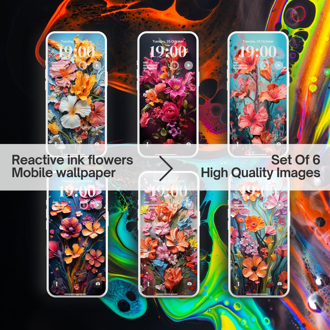 Flower Mobile Wallpaper Phone Background Lockscreen Phone Wallpaper ...