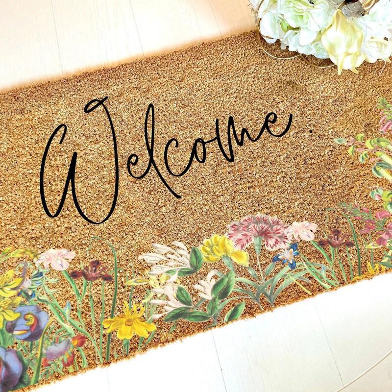 Welcome Mat - Etsy
