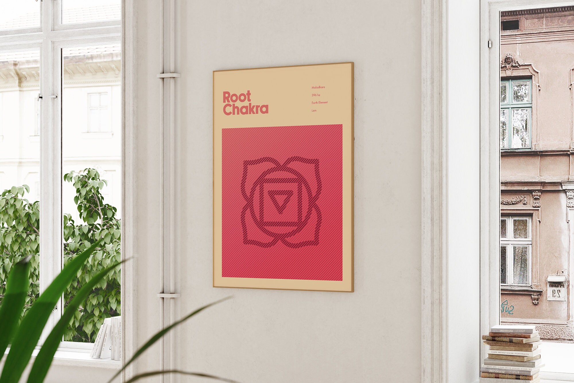 Root Chakra Poster Digital Download Mindfulness Artwork Yoga Home Decor ...