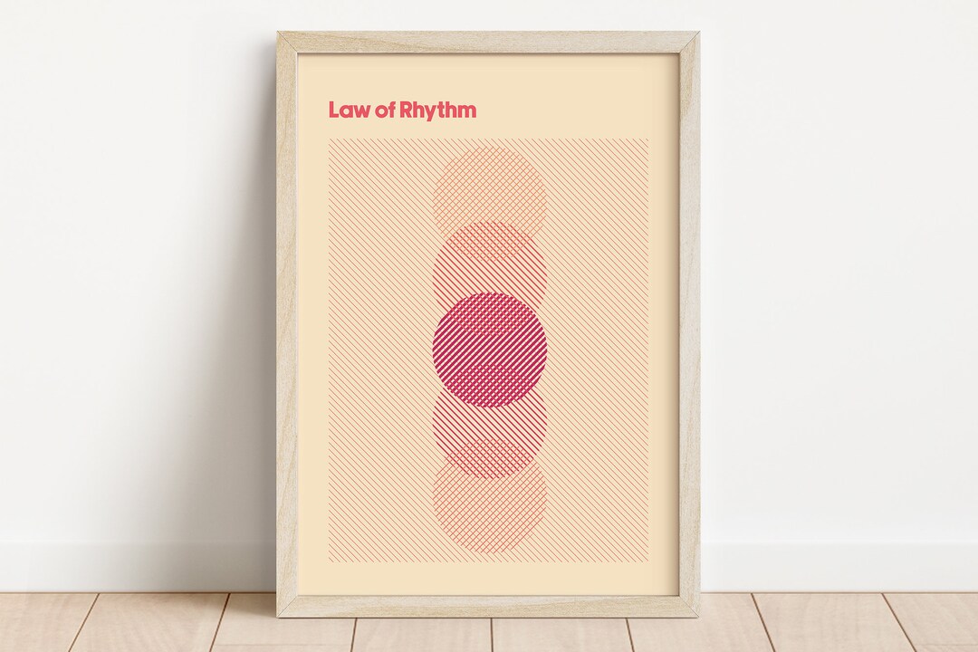 Law of Rhythm Poster Instant Digital Download Art Poster Universal Laws ...