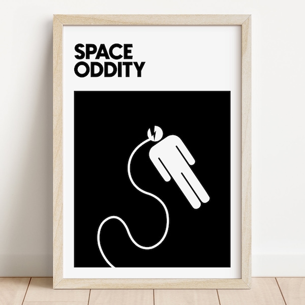 Space Oddity Poster - Etsy