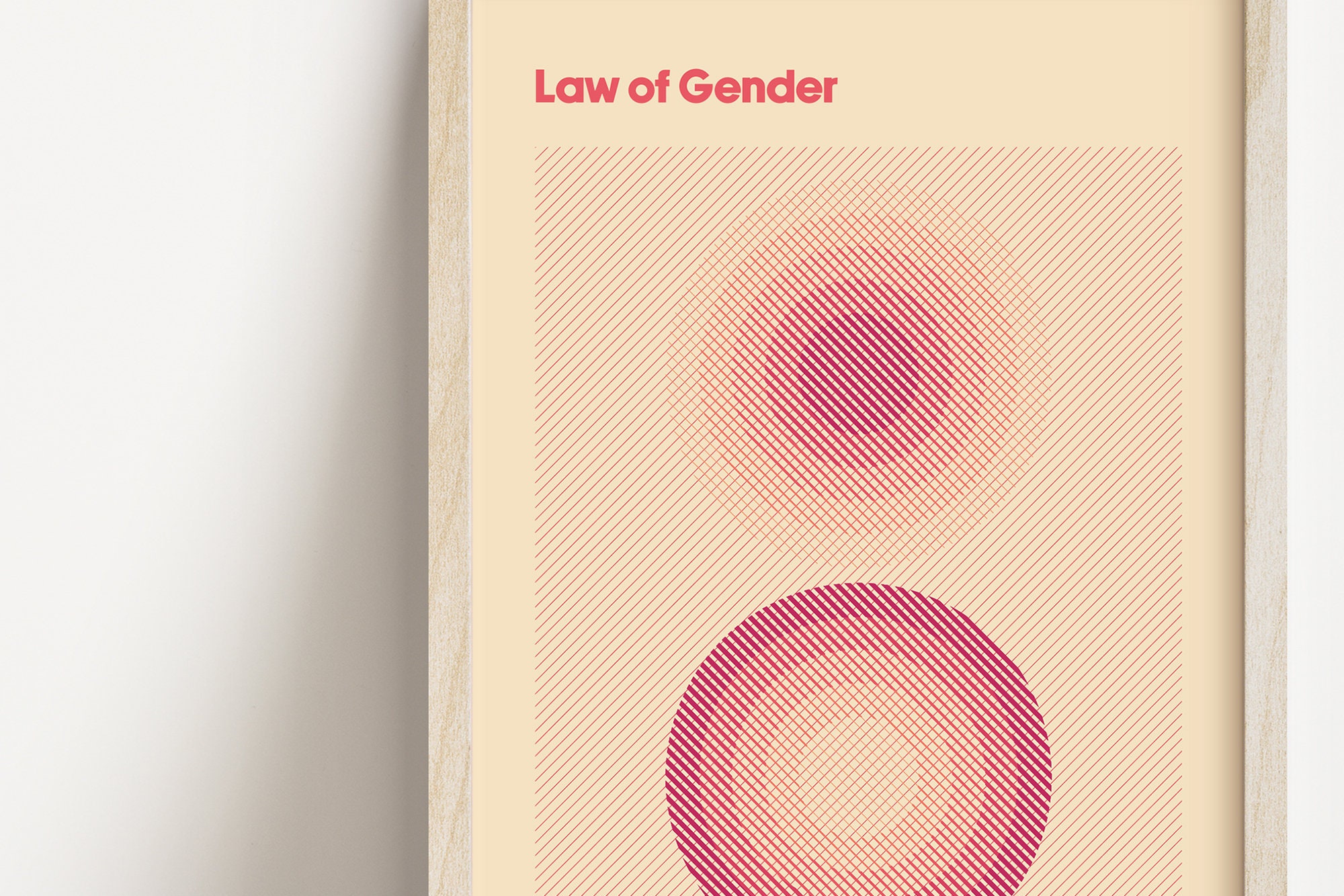 Law of Gender Poster Instant Digital Download Art Poster Universal Laws ...