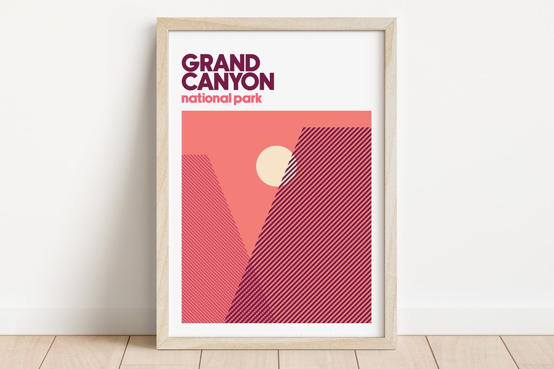 Grand Canyon Digital Wall Art National Park Print Grand Canyon Home ...