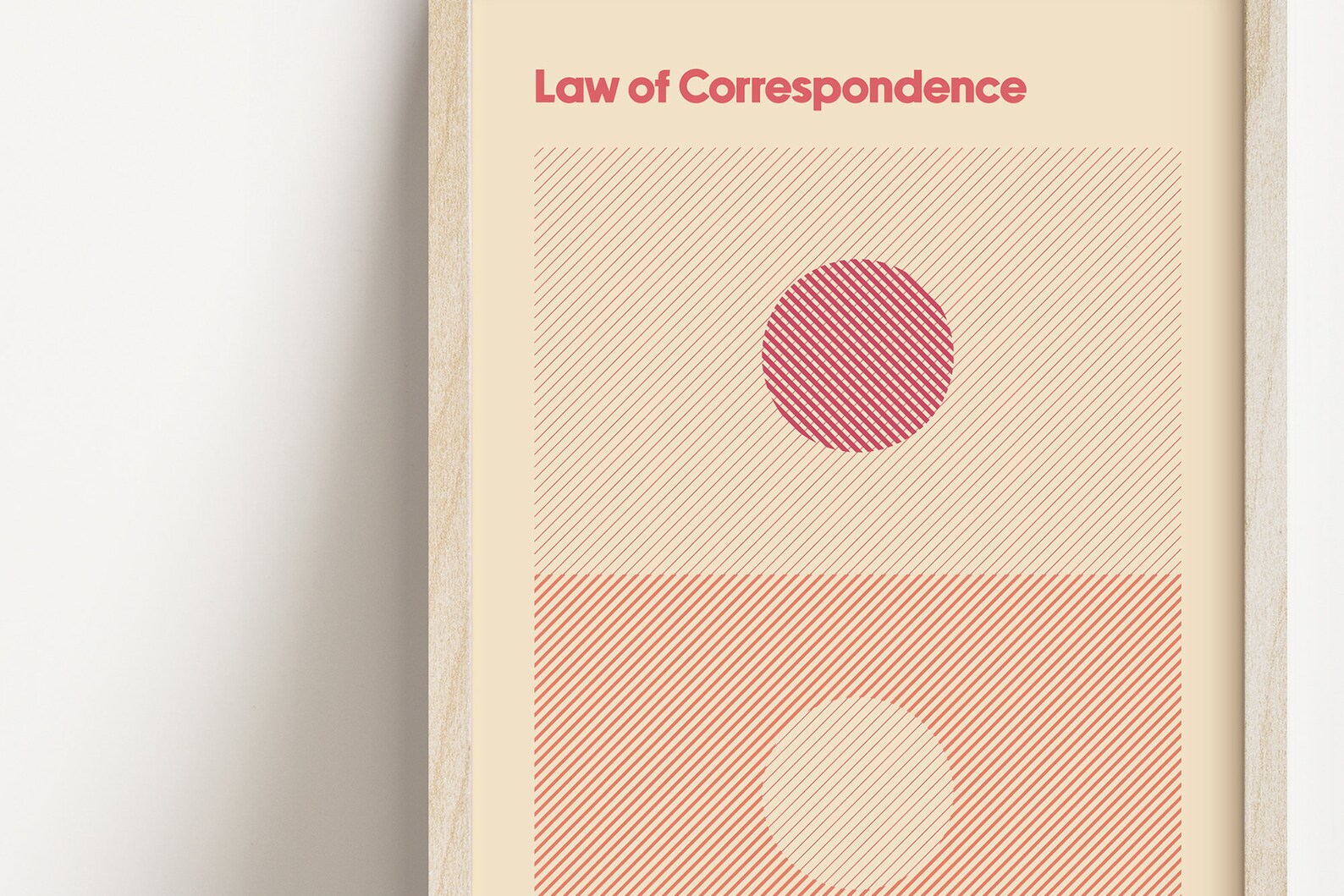 Law of Correspondence Poster Instant Digital Download Art Poster ...