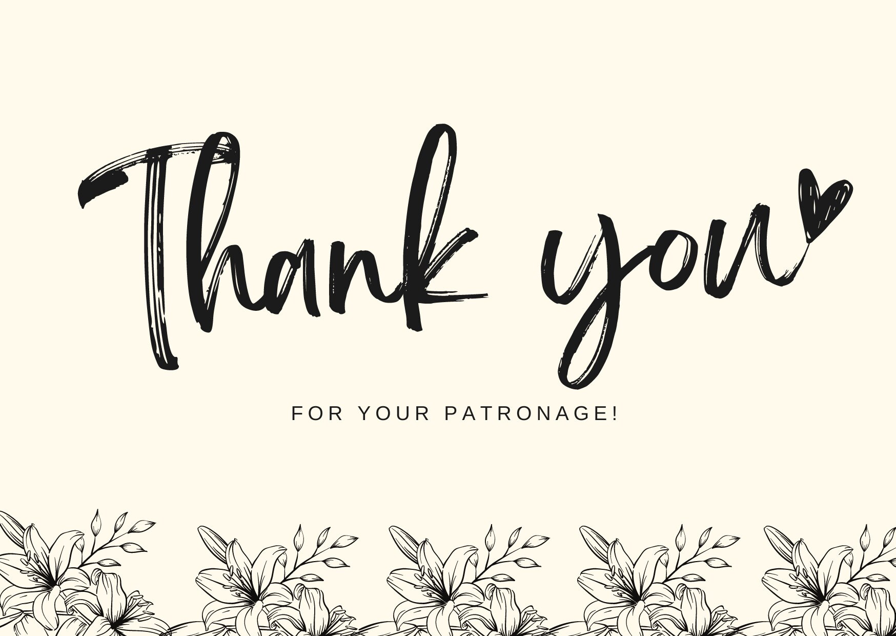 Digital Thank You Cards Instant Download Appreciation Notes Package ...