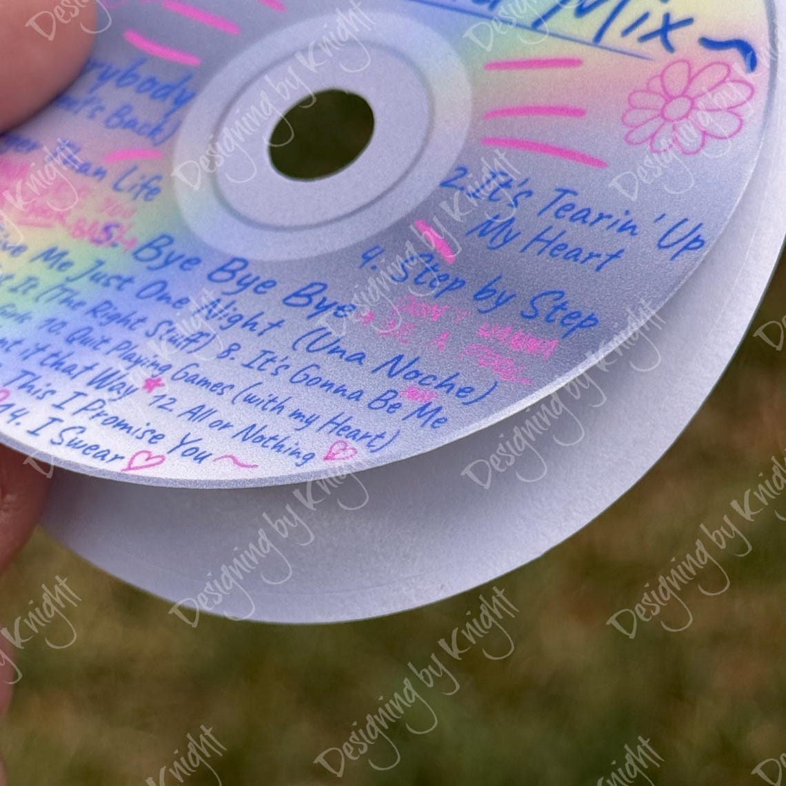 Boy Band Y2K Mix CD - Waterproof - 90's Compact Disc Music Sticker - Etsy