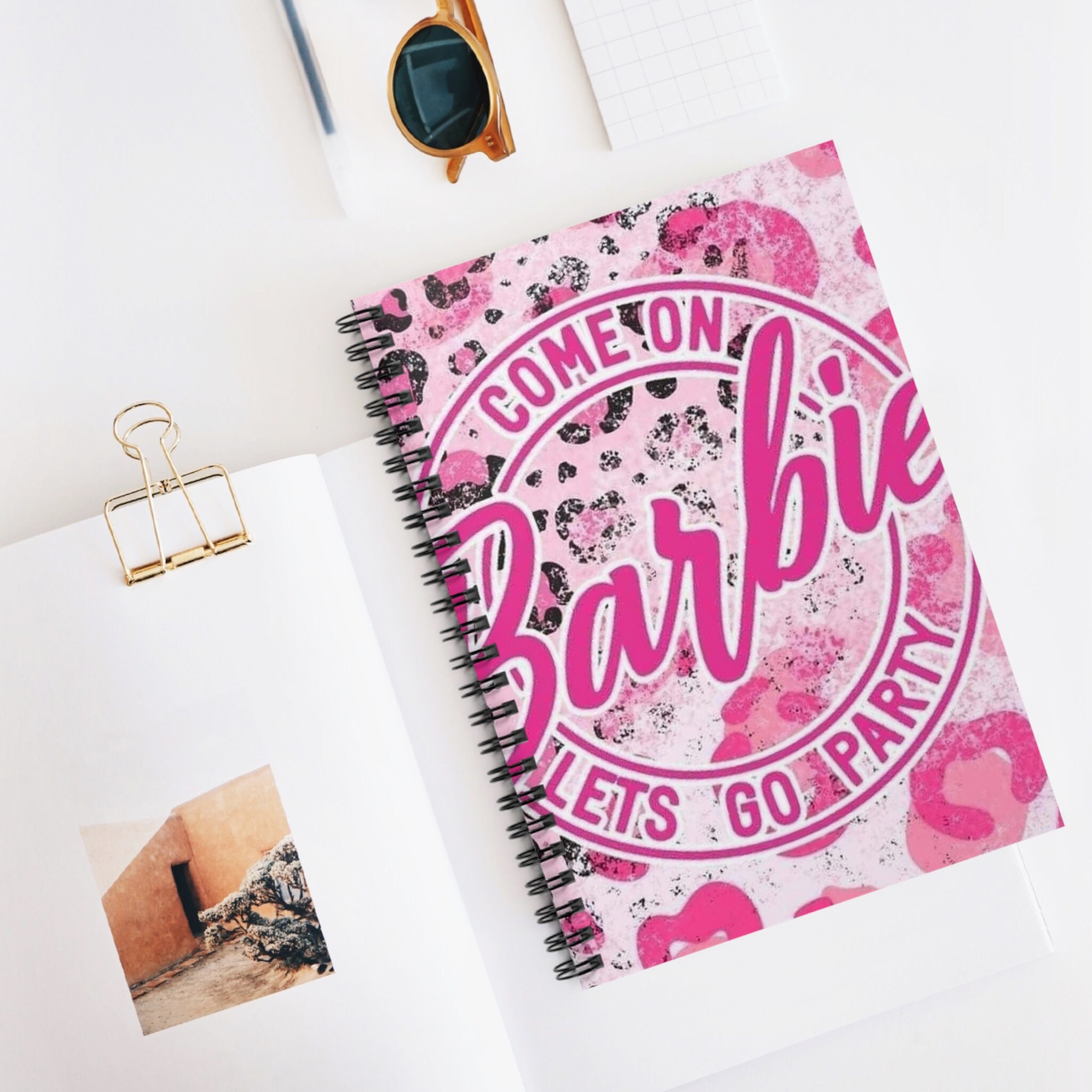 Barbie, Spiral Notebook - Ruled Line One Size sold by GeorgJ sakkab ...