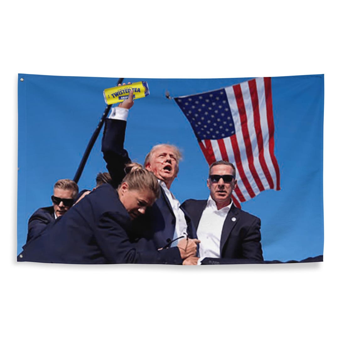 Trump Twea Flag College Dorm Christmas Gift Decor -wall Hanging Funny ...