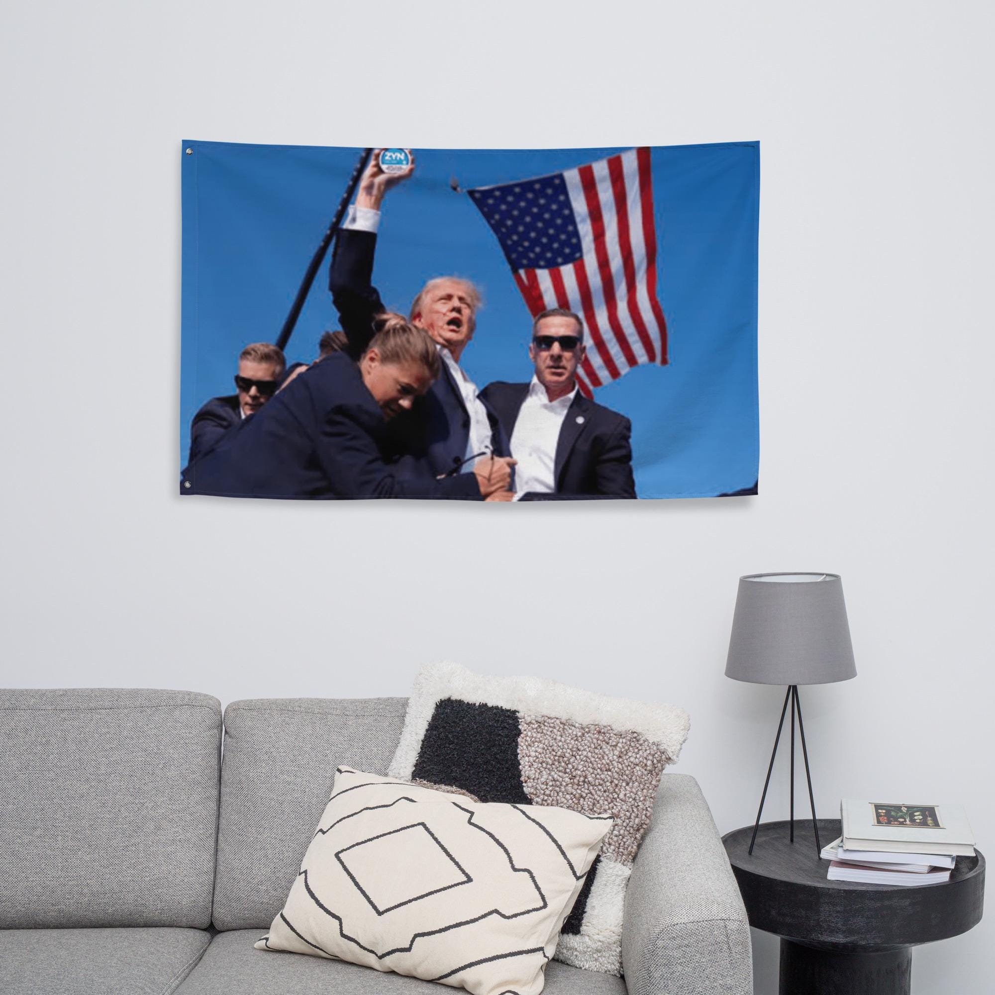 Trump Zyn Flag College Dorm Tapestry Room Decor Wall Hanging Funny ...