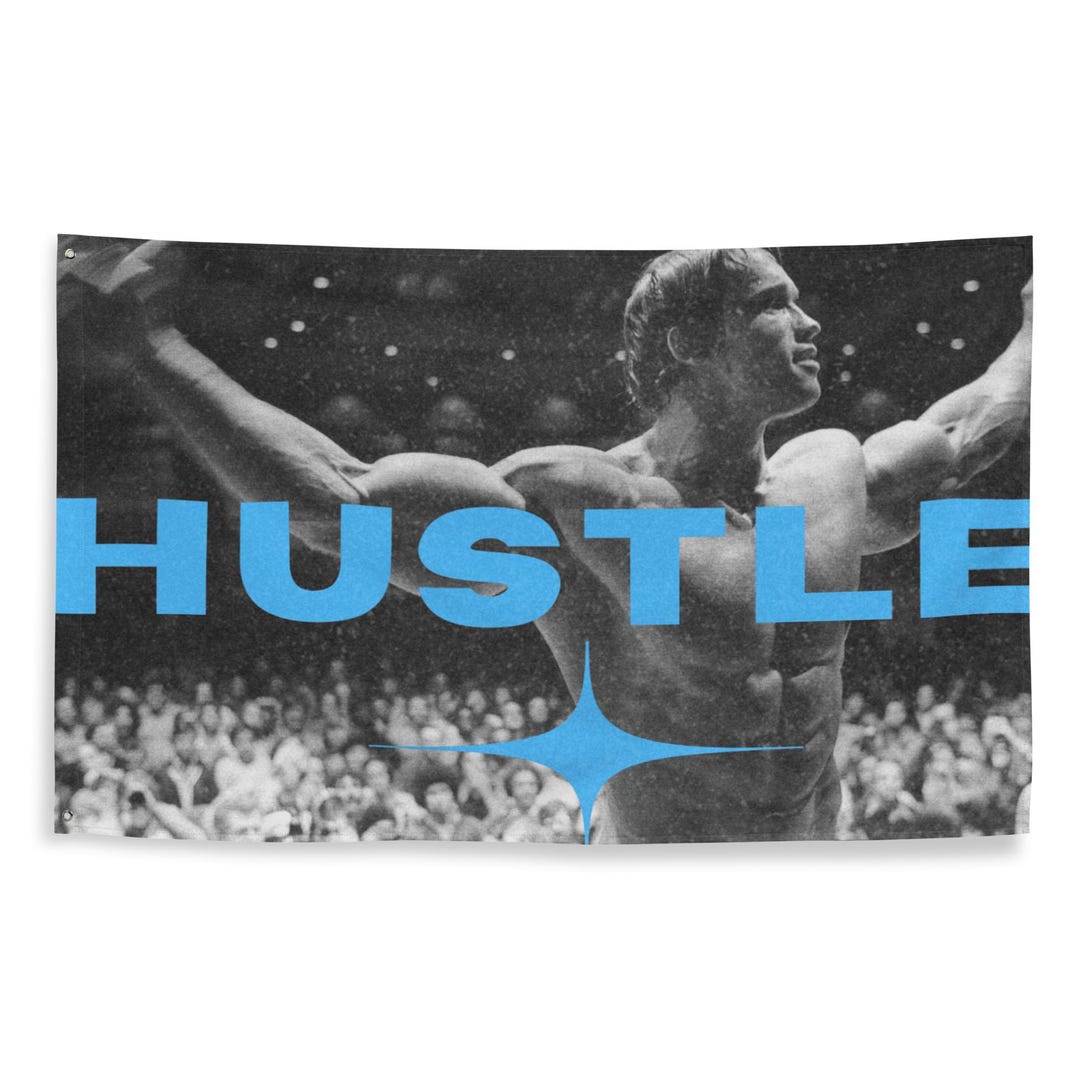 Arnold Schwarzenegger Gym Flag Motivation Bodybuilding Wall Tapestry ...