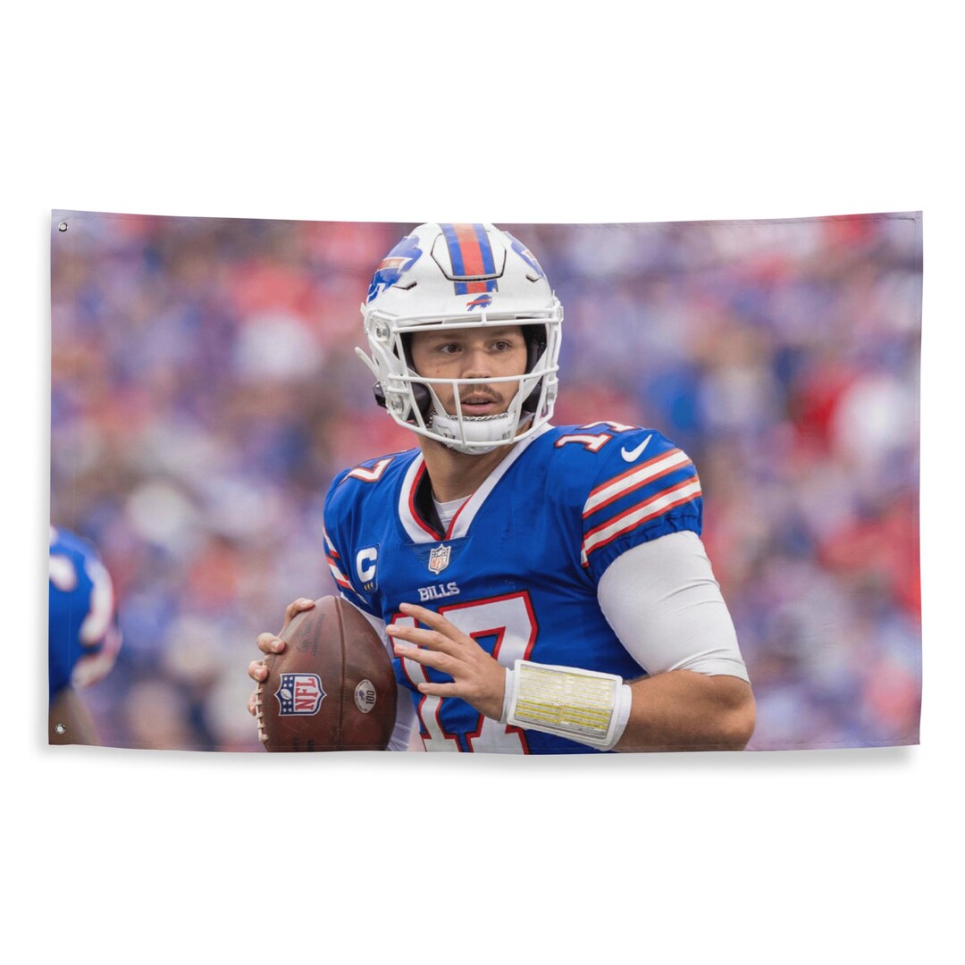 Josh Allen Flag, Aesthetic Room Decor, Funny Room Decor, Joe Burrow ...