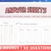 United States President Trivia | Printable Trivia Game | 60 Trivia ...