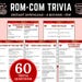 Rom-com Movie Trivia Game | Printable Romantic Comedy Trivia | Test ...