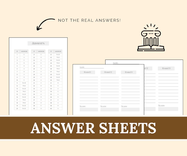Higher or Lower History Trivia Game, Printable History Questions ...