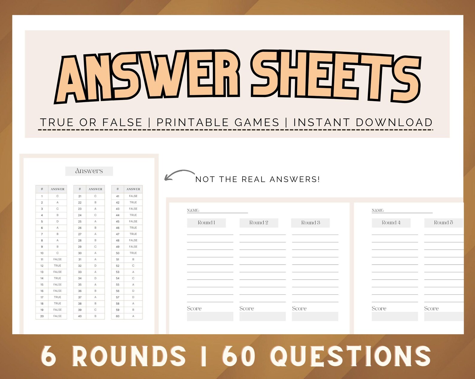 Chicago True or False Trivia | Printable Trivia Game | Trivia Night ...