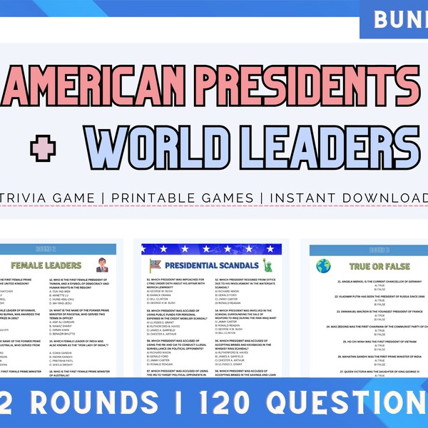 Born in the 60s Trivia Fun Printable Trivia Game 60 Trivia Night ...