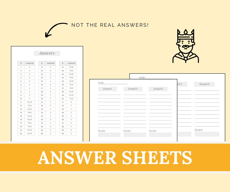 Kings and Queens Trivia Game Printable | Royal Family Quiz | Monarchs ...