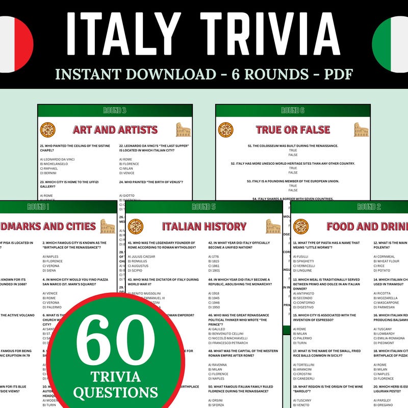 Country Italy is In - Etsy