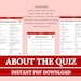 Rom-com Movie Trivia Game | Printable Romantic Comedy Trivia | Test ...