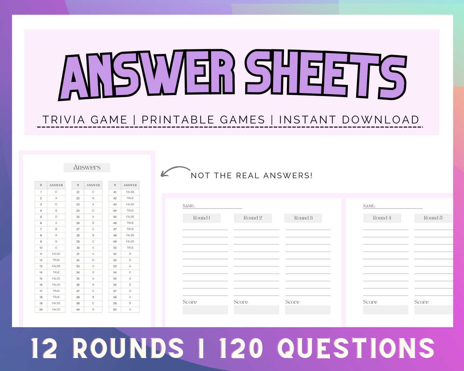 Born in the 80s Trivia & 80s Sitcoms Trivia Trivia Bundle 120 Trivia ...