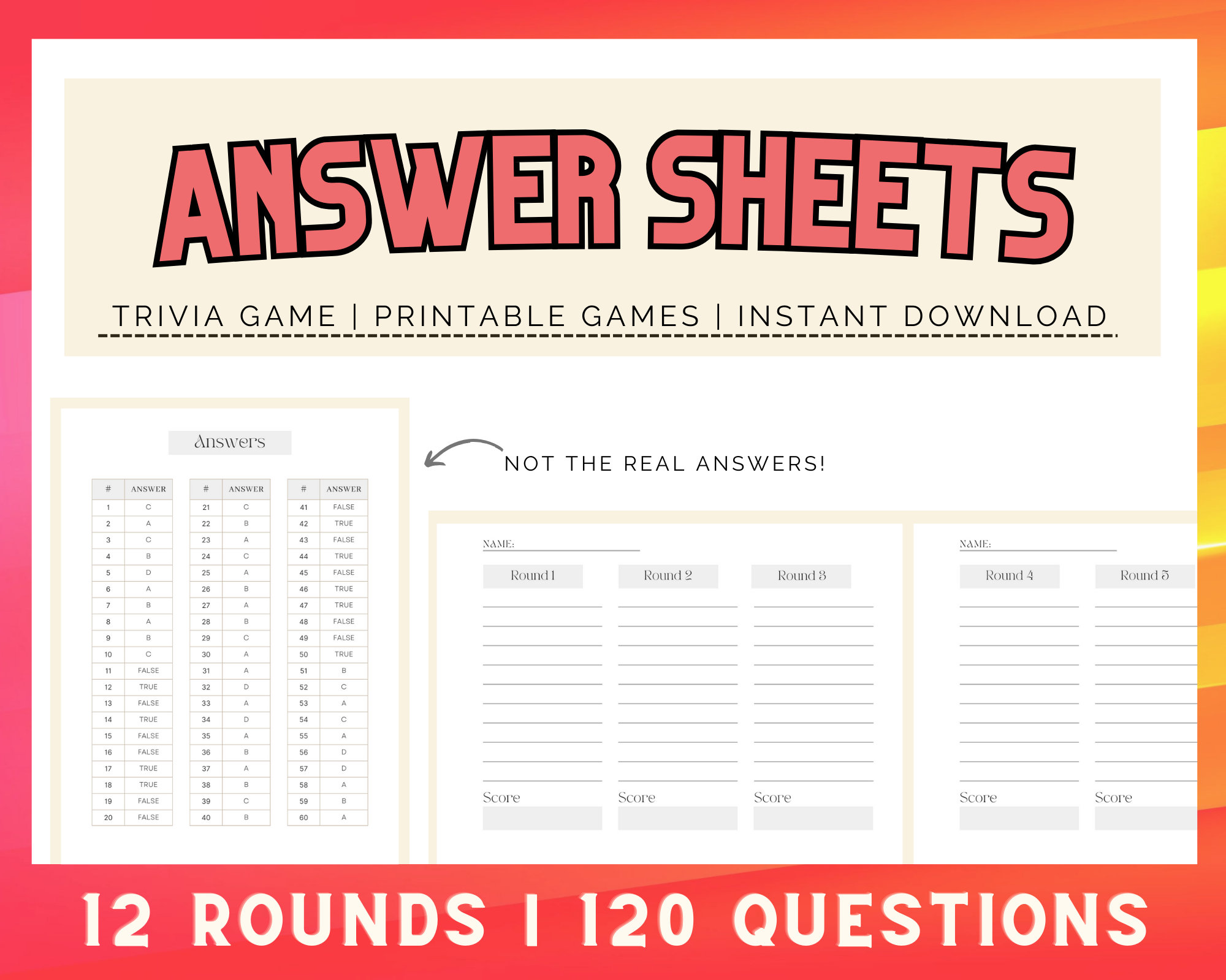 Trivia Bundle | Modern Family & the Office True or False | Printable ...