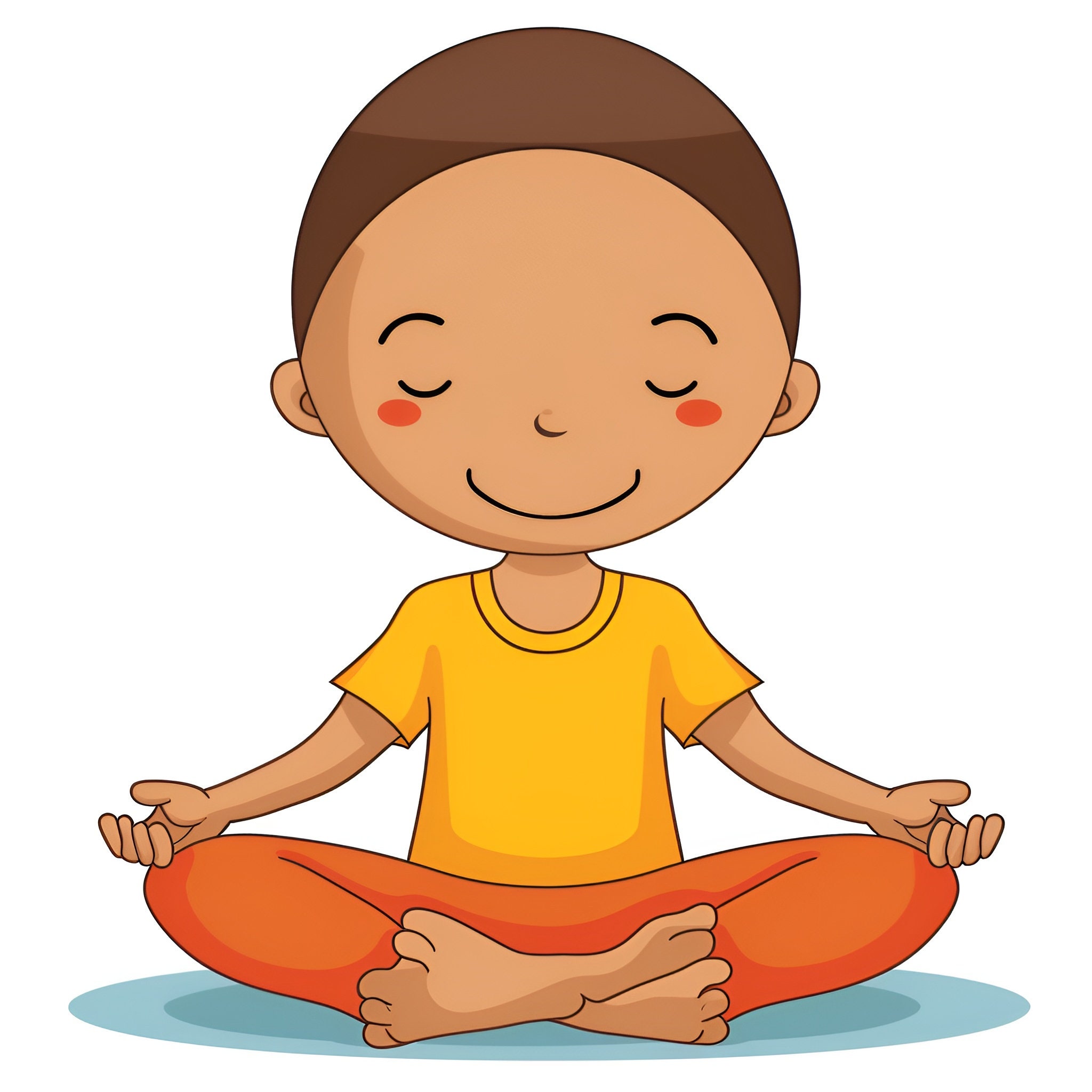 Cute & Fun Yoga Clipart Collection - Digital Download, Yoga Clipart ...