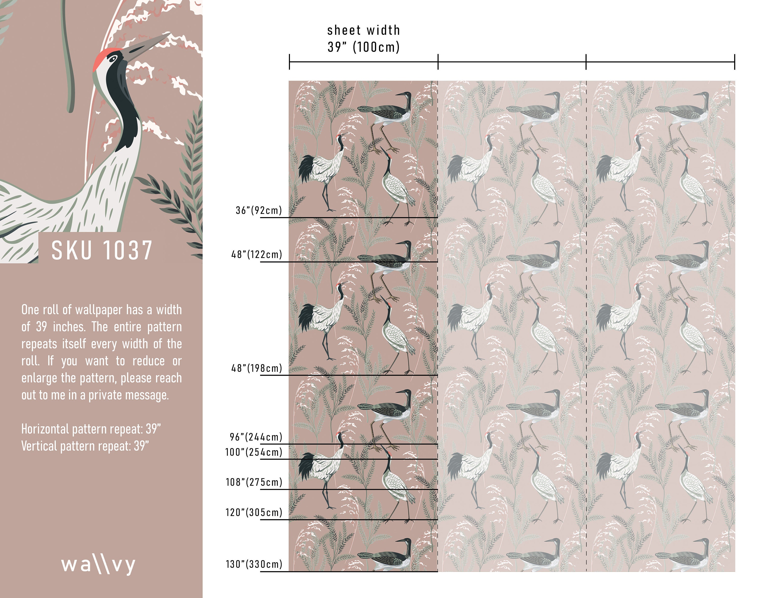 Cranes Wallpaper, Powder Pink Background, Multiple Birds Wallpaper ...