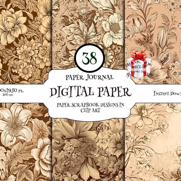 Enchanting Elf Portraits: Elven Junk Journal, Digital Paper, Collage ...