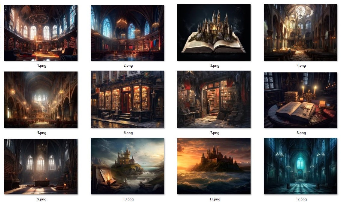 Wizard Digital Paper, Magic School Paper, Wizard Academy Paper, Wizard ...