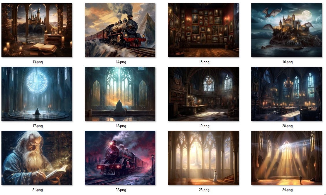 Wizard Digital Paper, Magic School Paper, Wizard Academy Paper, Wizard ...