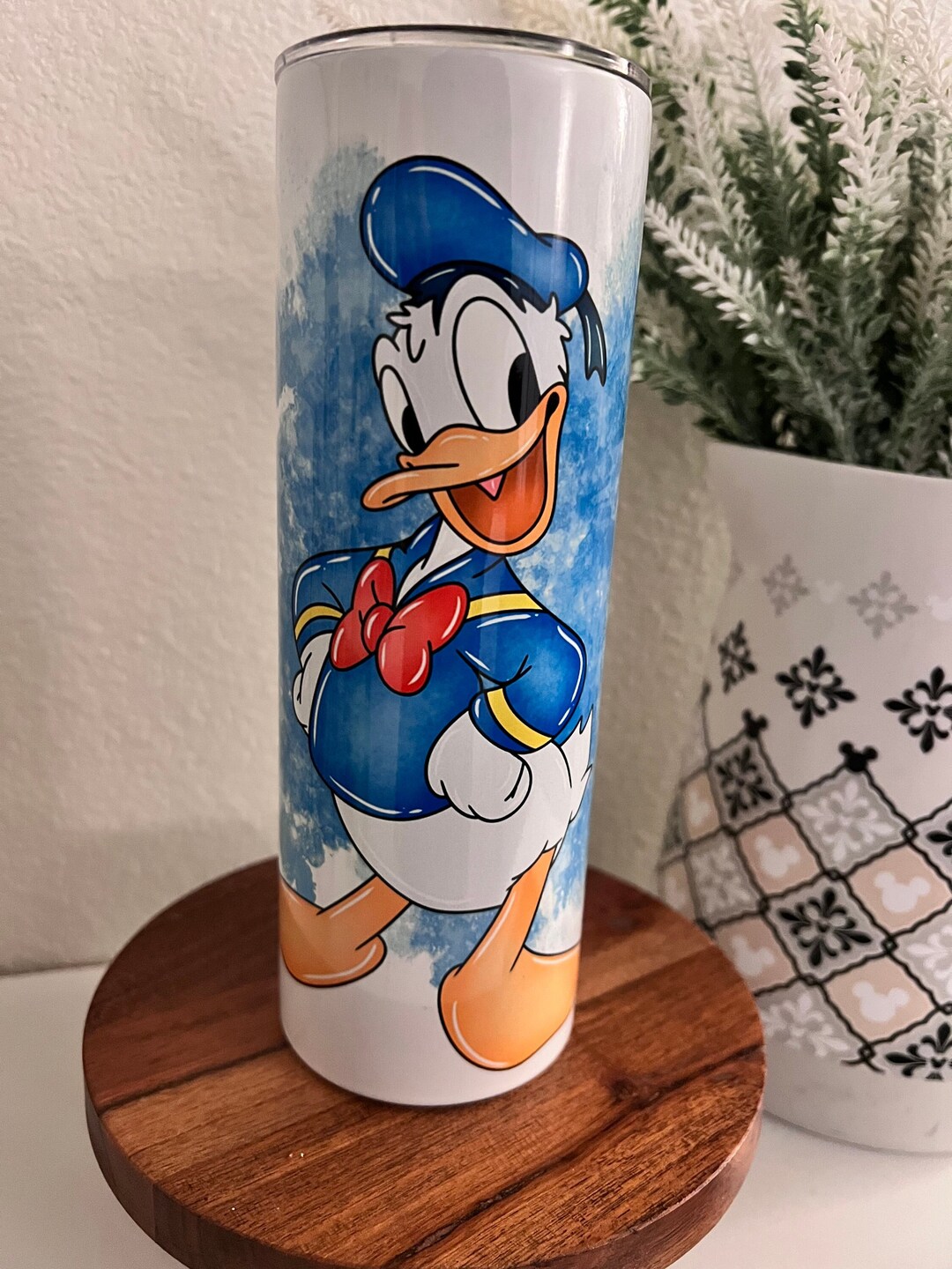 Donald Duck Tumbler 20 Oz Disney Cup - Etsy