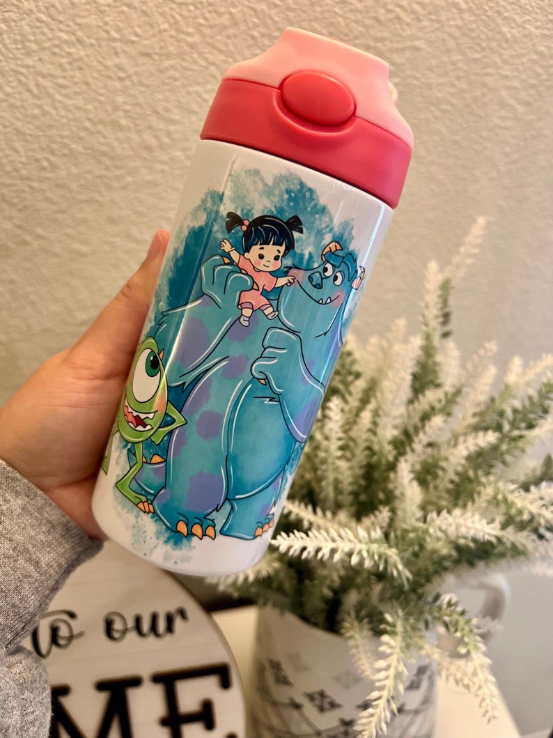 Kid's Tumbler Monsters Inc Kid's Cup Sippy Cup Leak-proof Cup Sully Boo ...