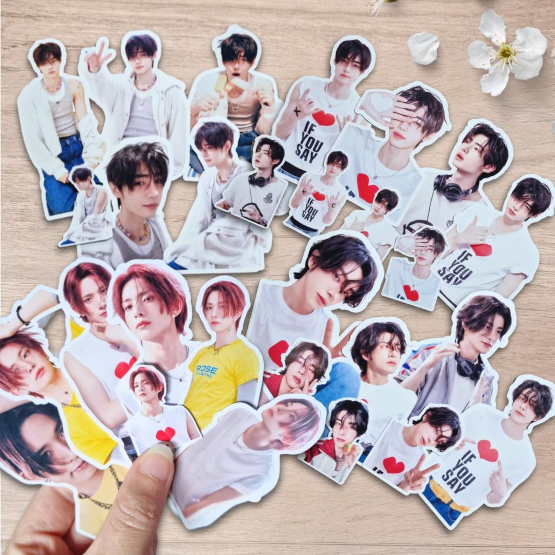 Sticker Set Matte / Glitter Kpop - Etsy UK