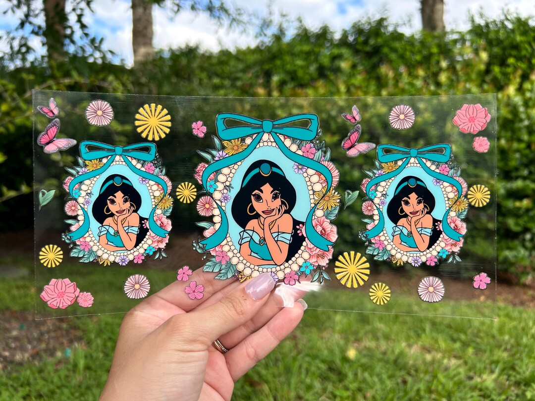 Princess Portraits Uv DTF 16oz Cup Wrap, DOUBLE Sided Print !!! Ready ...