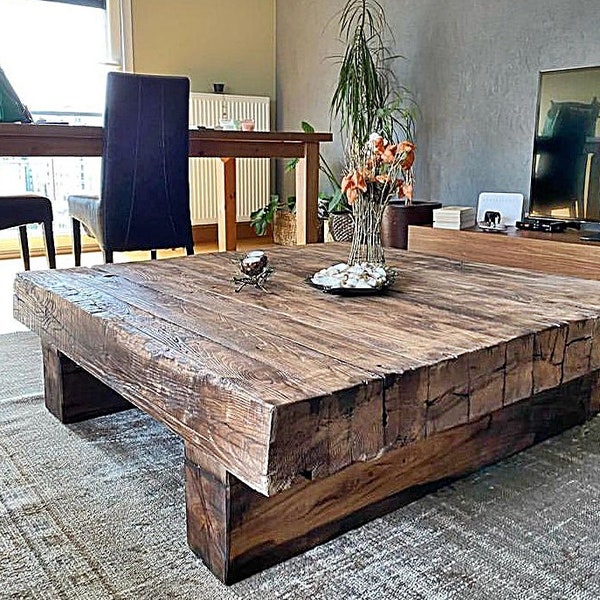 Rustic Sofa Table - Etsy
