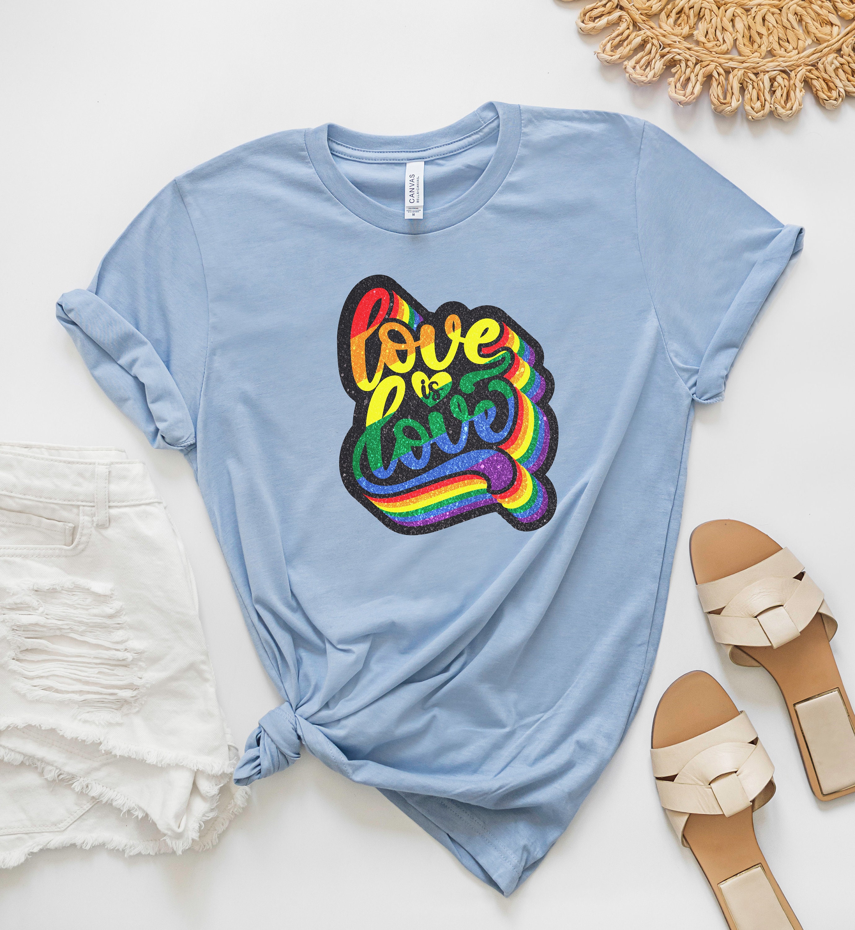 Love is Love Shirt, Pride Shirt, Women Rainbow Shirt Retro, LGBT Shirts ...