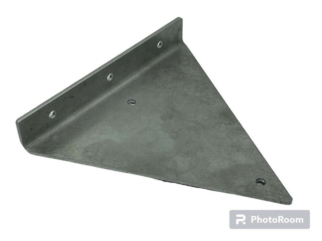 4 Pack of Stainless Steel Triangle Bracket Sturdy Support for Shelving ...