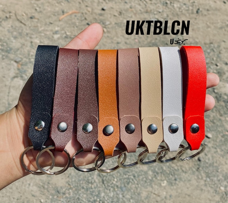 Leather Keychain Template for Laser Cutting With .ai .dxf .svg and ...