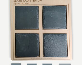 Slate Coaster Round Jig for Diode Laser Engraving Machine - Etsy