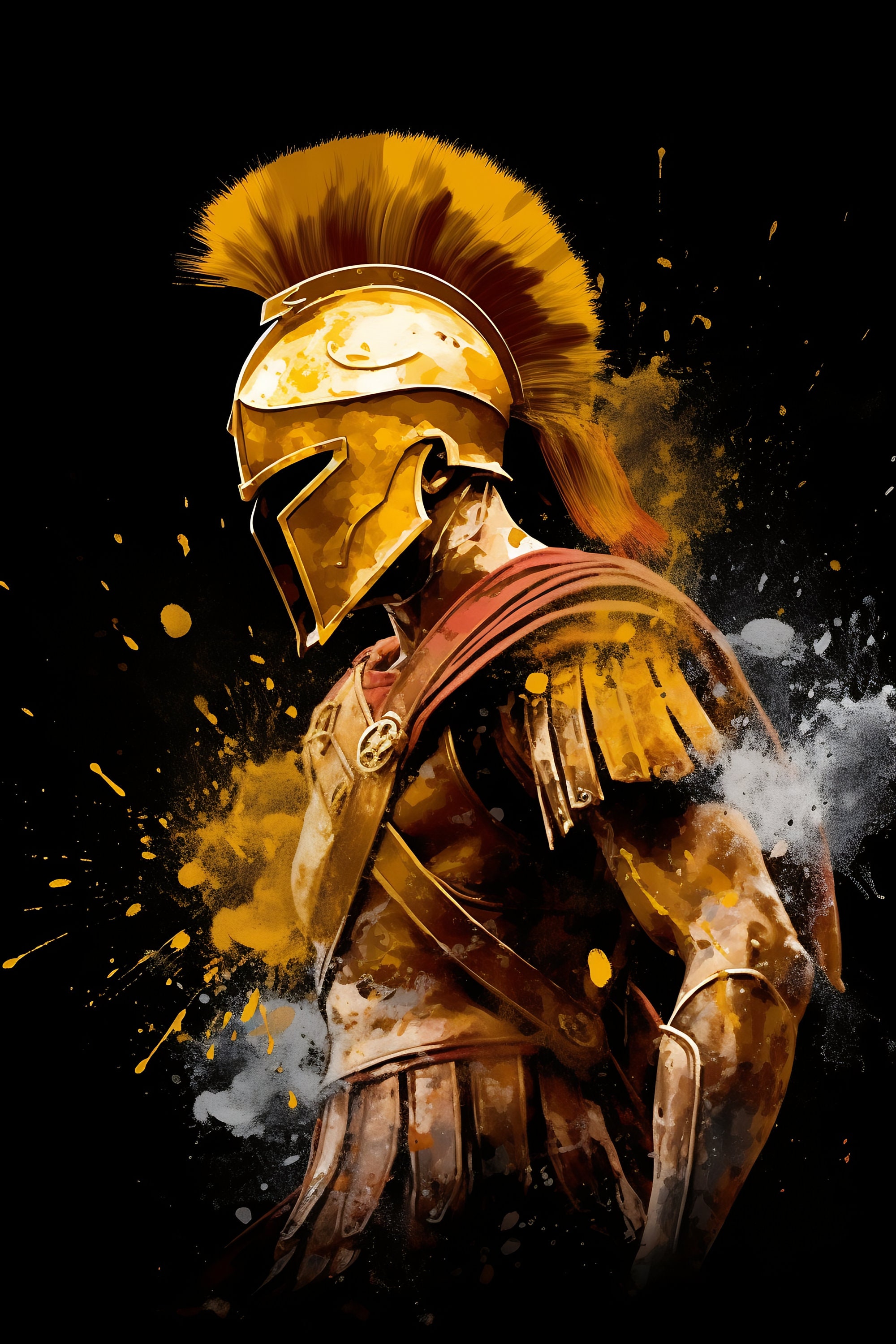 Spartan Beautiful Wall Art Printable, Warrior Print, Spartan Art ...