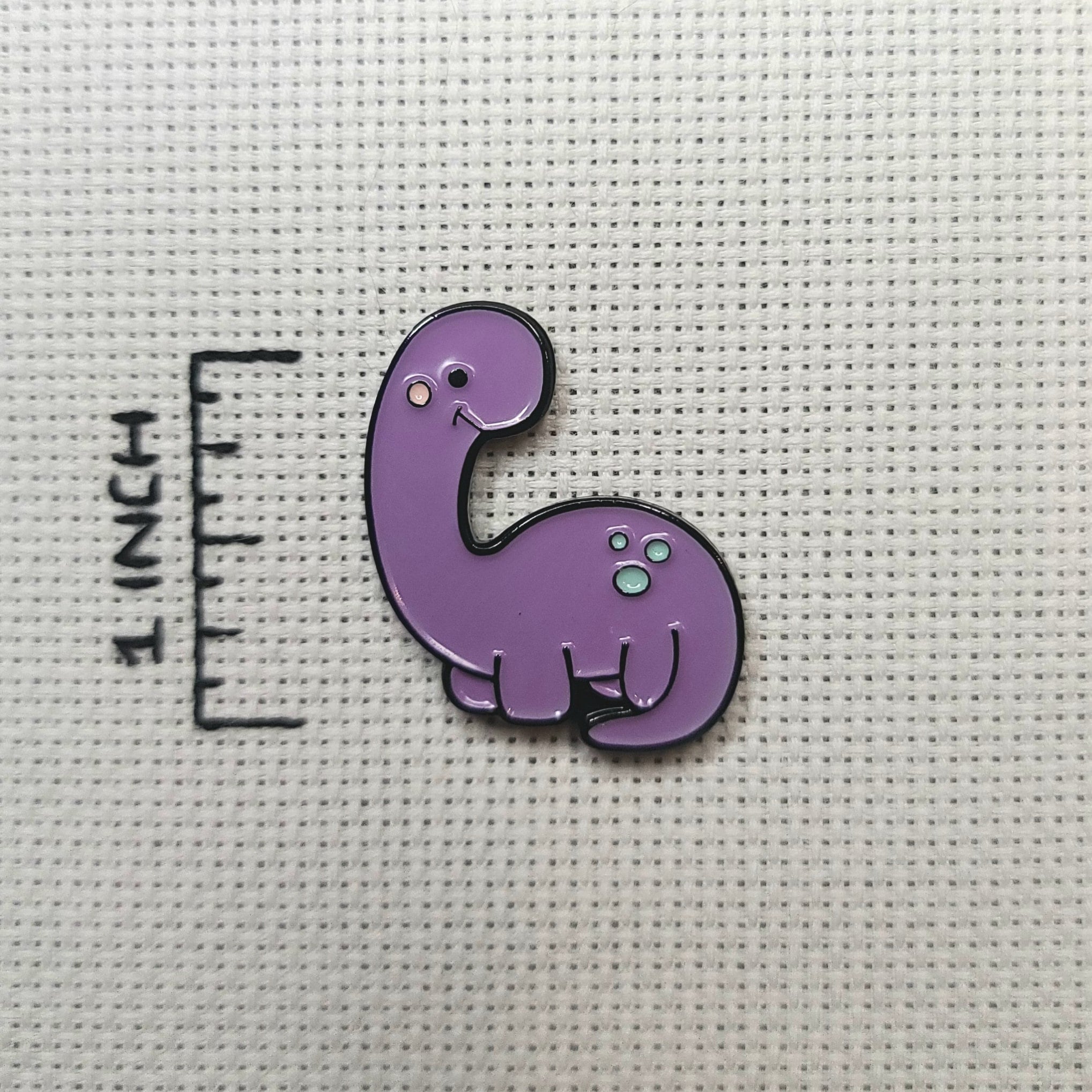 Purple Dinosaur Tyrannosaurus Rex T-rex Enamel Needle Minder - Etsy