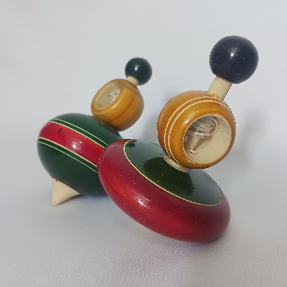 Spinner for Kids Toys /play Toys/ Launcher Toy/ Wooden Toy ( Lattu Toy ...