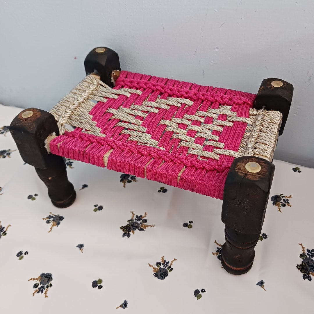 Wooden Handmade Traditional Khat/cot/charpai/singhasan for Kanha Ji ...