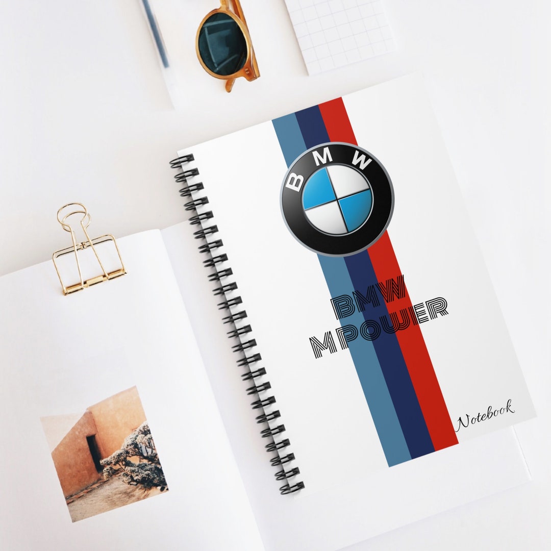 BMW M Power Logo Spiral Notebook Ruled Line BMW M Power - Etsy