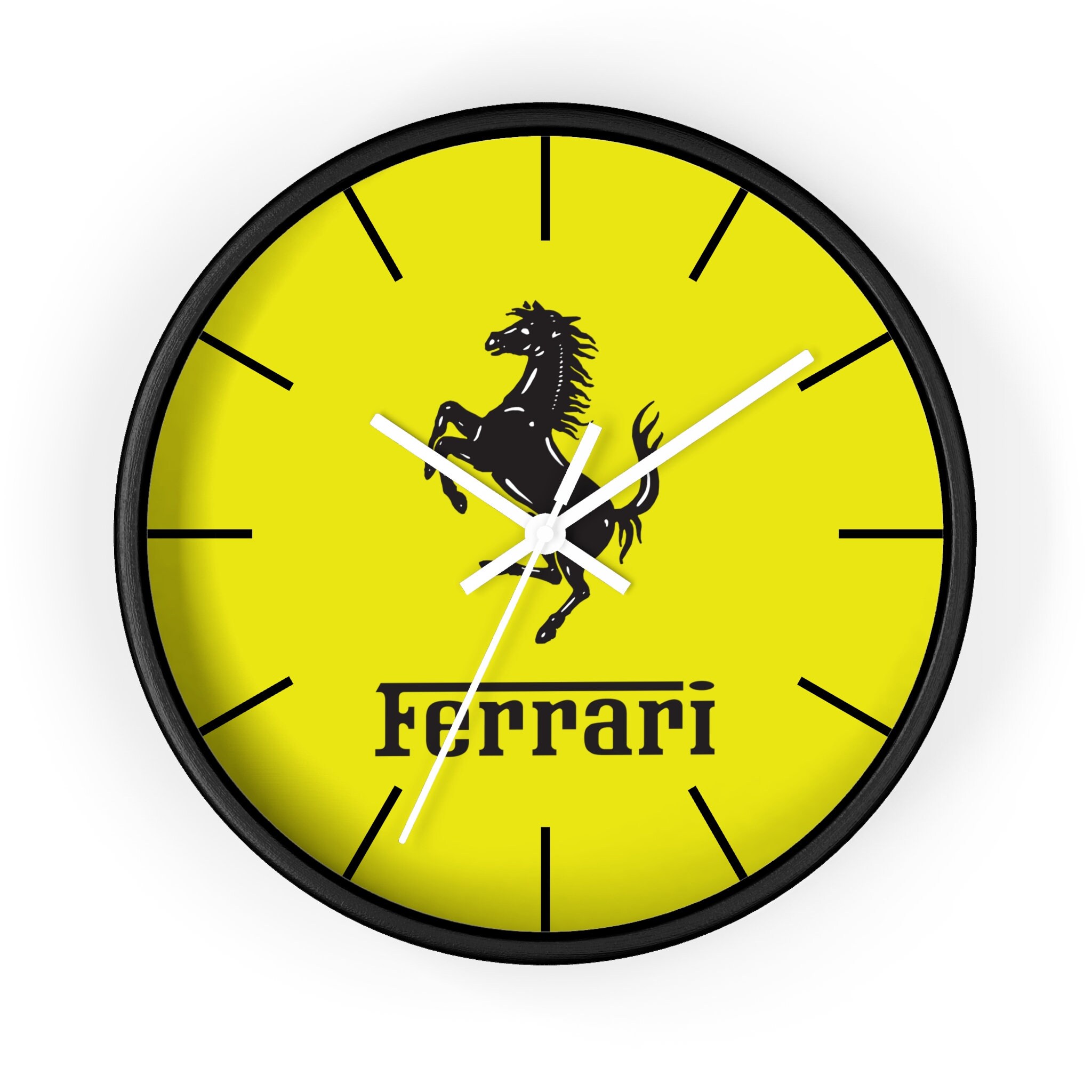Ferrari Wall Clock Ferrari Logo Wall Clock Ferrari Design - Etsy Australia